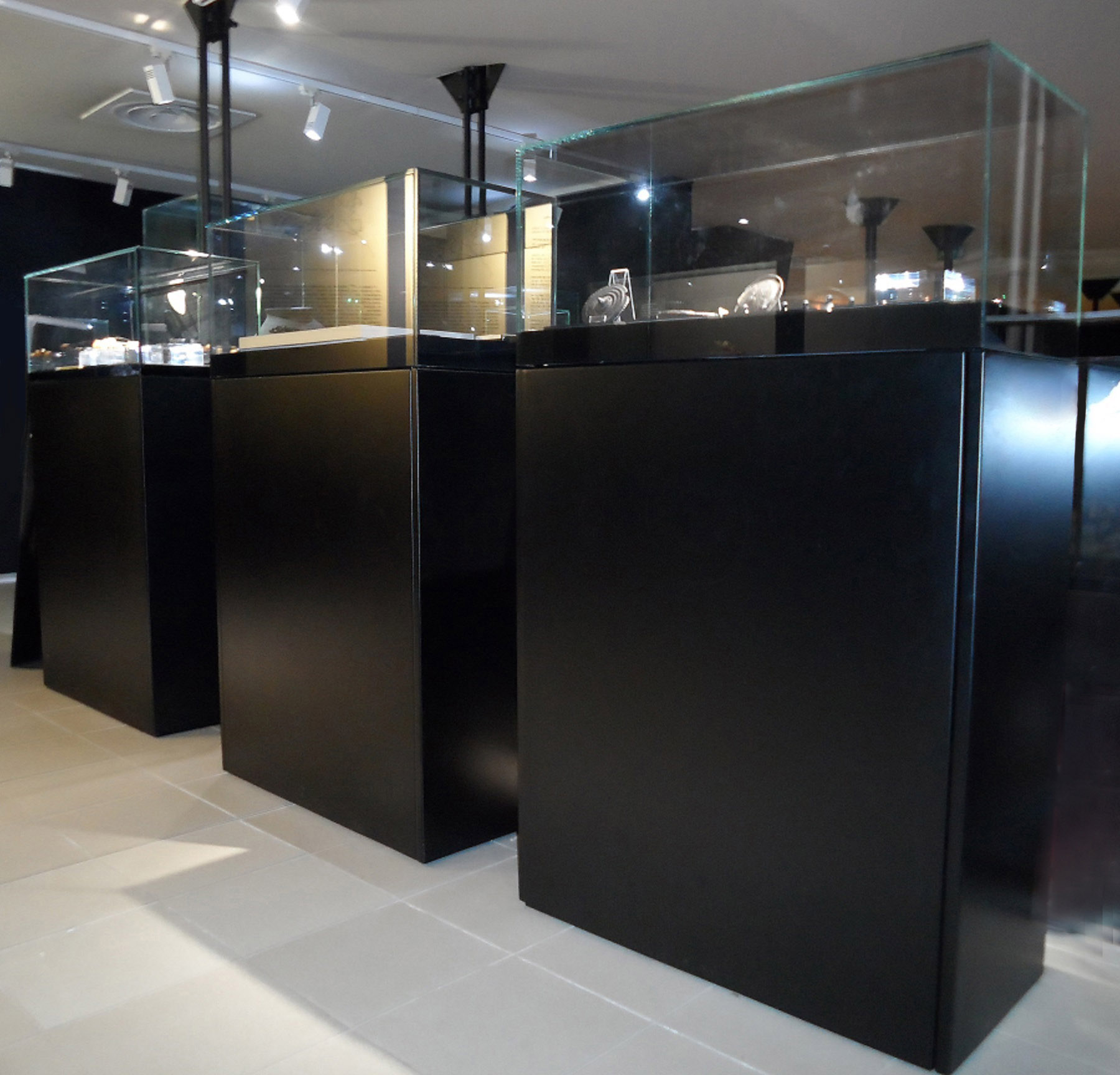 Vitrines patrimoniales sur mesure